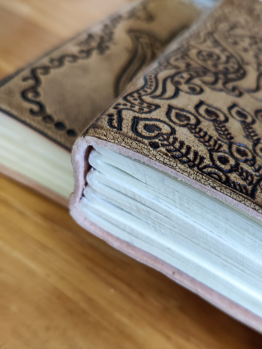 Embossed Leather Diaries – TheThirdEyeNZ