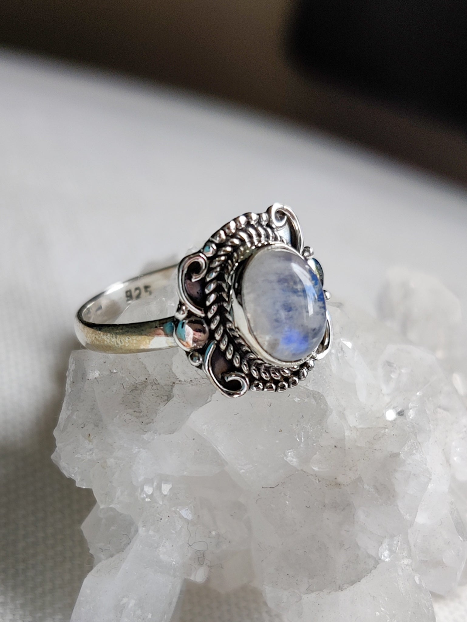 Large Stone Boho Traditional Ring – TheThirdEyeNZ